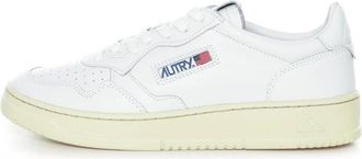 Autry Homme, Chaussures, Blanc, Taille: 41 EU Baskets Basses Medalist