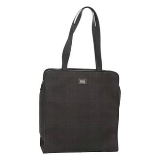 Burberry Pre-owned Cuir sacs-main - Femme - Pre-owned - Noir - Taille: ONE Size