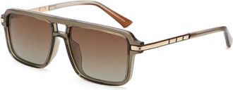 Generic Lunettes De Soleil Carr&eacute;es Surdimensionn&eacute;es For Hommes, Protection UV400, Id&eacute;ales For La Conduite Et Les Activit&eacute;s Sportives Et De Plein Air (femmes).