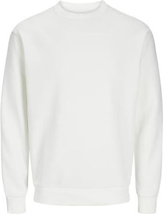 Jack & Jones Jjebradley Sweat Crew Noos Homme Maillot de survêtement, Cloud Dancer, XL
