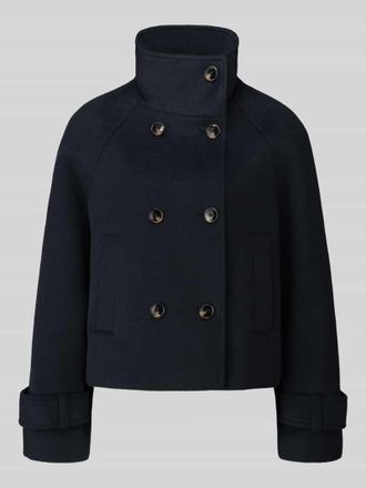 Jake*s Casual Hemdjacke mit hohem Stehkragen