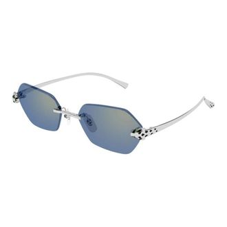 Cartier Ct0636S 004 Sonnenbrille - - Accessories - Damen - Grau - 55 MM