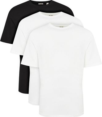 Only & Sons T-Shirt-Set Jeff 22034550 Weiß Relaxed Fit