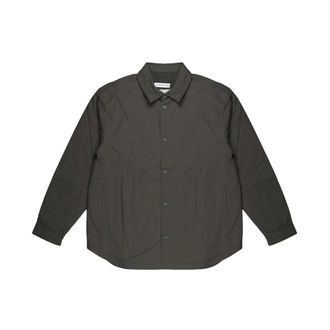 A Kind Of Guise A Kind OF Guise, Homme, Chemises, Vert, Taille: S Olkay Quilted Overshirt