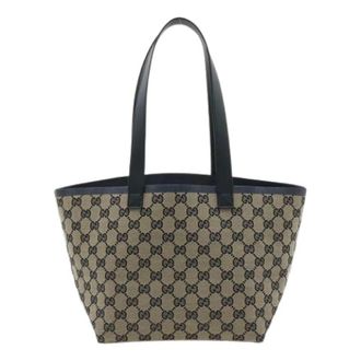 Gucci Pre-owned GG Canvas Tote Bag - - Pre-owned - Damen - Beige - ONE SIZE