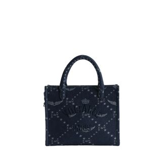 Zadig&Voltaire Femme, Sacs, Bleu, Taille: ONE Size Angel XS Monogram Denim Tote