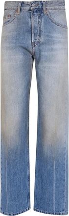 Maison Margiela Femme, Jeans, Bleu, Taille: W26 Jean D&eacute;lav&eacute; 5 Poches