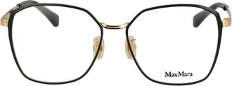 Max Mara MA-1066362 Bicolor Metal Eyeglasses - Green