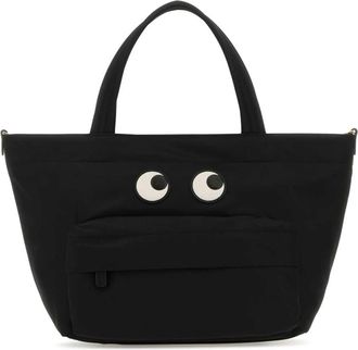 Anya Hindmarch Femme, Sacs, Noir, Taille: ONE Size E/W Eyes Mini Cross-body Tote