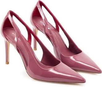 Stuart Weitzman Escarpins Stuart Power Cutout 85 en cuir verni
