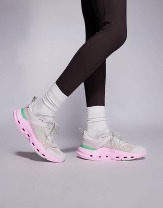 On Running ON - Cloudpulse Next - Baskets de sport- Gris et rose