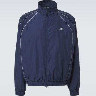 Balenciaga Veste de surv&ecirc;tement en coton m&eacute;lang&eacute;