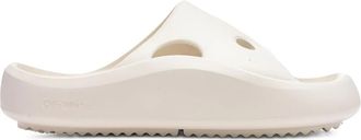 Off-white claquettes &agrave; d&eacute;coupes Meteor - Blanc