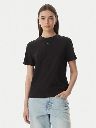 Calvin Klein T-Shirt Classic LV147C857G Schwarz Regular Fit