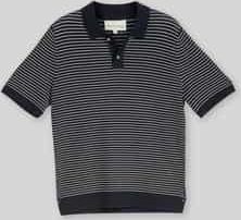 Tom Tailor Regular Fit Poloshirt aus einer Baumwolle in Strickoptik