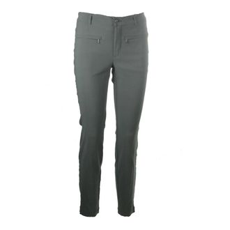 C.Ro Kohle Rei&szlig;verschluss Leggings - - Trousers - Damen - Gr&uuml;n - M