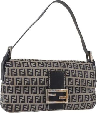 Fendi Sac bandouli&egrave;re Zucchino Canvas Pre-owned - Femme - Pre-owned - Multicolore - Taille: ONE Size