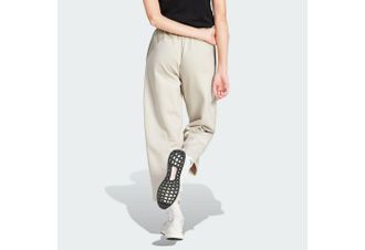 adidas Fleecehose ESSENTIALS CONTEMPORARY LOGO BARREL HOSE (1-tlg)