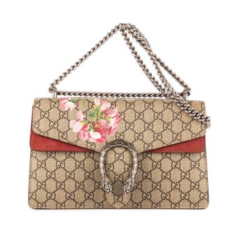 Gucci Crossbody Bags - Floral Dionysus Chain Crossbody Small - Gr. unisize - in Beige - f&uuml;r Damen