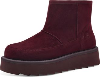 Tamaris Damen Warmfutter Stiefel Leder Wechselfußbett; MERLOT, EU 36