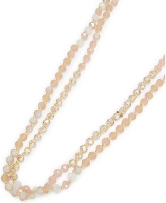 Au Printemps Paris Collier sautoir &agrave; perles