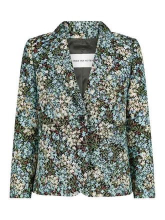 Dries Van Noten Blazer - Bleu Clair