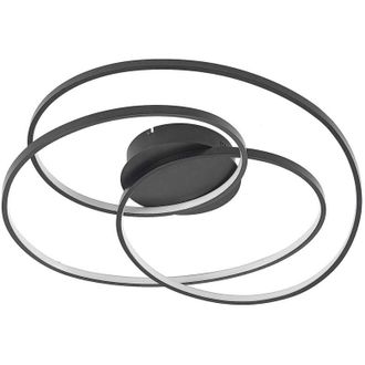 Lindby Led Plafonnier &agrave; intensit&eacute; variable Kateryna pour salon & salle &agrave; manger