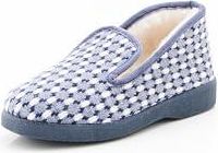 Damart Chaussons Thermolactyl Femme Bleu Imprim&eacute; Taille 38