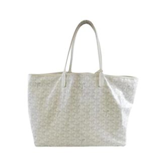 Goyard Pre-owned Saint Louis Coated Canvas Tote Bag - - Pre-owned - Damen - Wei&szlig; - ONE SIZE