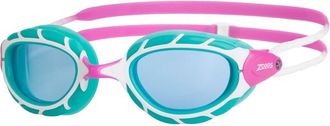 Zoggs Predator Junior Pink Turquoise Tint Blue