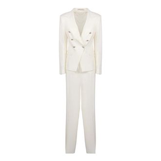 Tagliatore Alicya Anzug - - Suits - Damen - Wei&szlig; - L