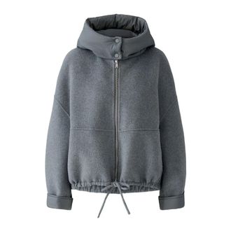 Oui Winterjacken - - Jackets - Damen - Grau - M