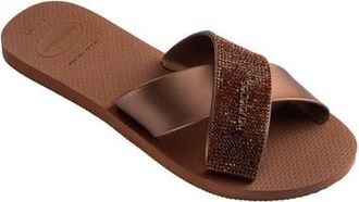 Havaianas Mules plates Aqua Glow