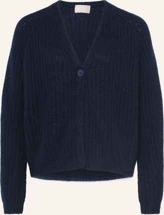 Hemisphere Hemisphere Strickjacke Mit Cashmere blau