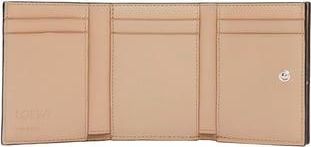 Loewe Portefeuille &agrave; trois volets Anagram en cuir de veau grain&eacute;