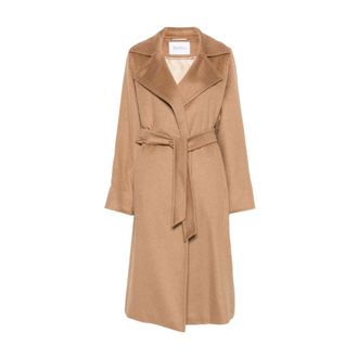 Max Mara Manteau Beige en Laine de Chameau - Femme - Manteaux - Beige - Taille: 38 FR
