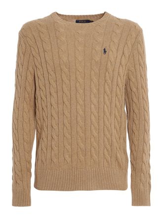 Polo Ralph Lauren Pull Col Rond - Beige