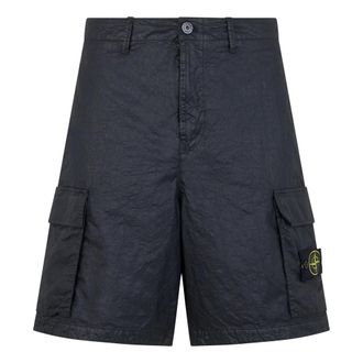 Stone Island Homme, Shorts, Bleu, Taille: W30 Pantalons