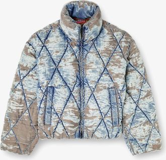 Diesel W-Kons down jacket with distressed effect - DIESEL - gender_Man