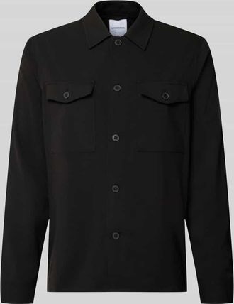 Lindbergh Relaxed Fit Hemdjacke mit Brusttaschen