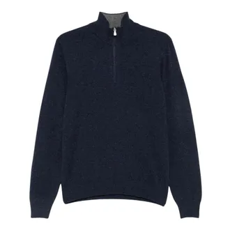 Gran Sasso Herren, Strickwaren, Blau, MGr&ouml;&szlig;e