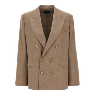 Andamane Pixie Double-breasted Blazer - - Jackets - Damen - Beige - M