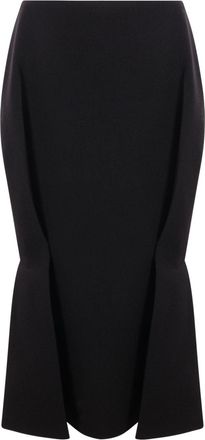 Prada Rock mit Gürtel - Schwarz