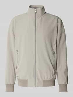 Christian Berg Blouson mit Rei&szlig;verschlusstaschen