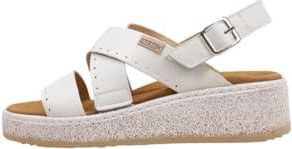 Pikolinos Sandales à Semelles compensées en Cuir ALZIRA pour Femme Color NATA