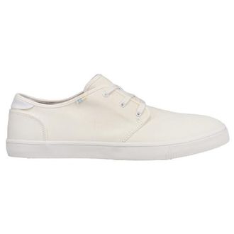 Toms MEN CARLO White Canvas UK11
