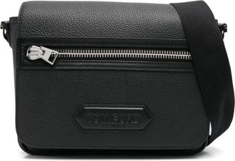 Tom Ford Homme, Sacs, Noir, Taille: ONE Size Petit sac bandoulière messager