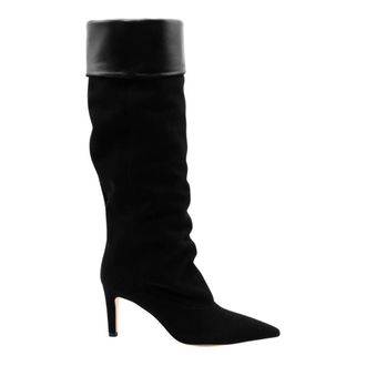 Julie Dee Kniehohe Stiletto-Stiefel - - Shoes - Damen - Schwarzk - 38 EU