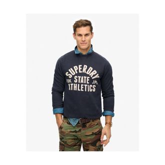 Superdry Sweat-shirt &agrave; col rond Athletic Essentials