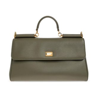 Dolce & Gabbana Femme, Sacs, Vert, Taille: ONE Size My Sicily Handbag